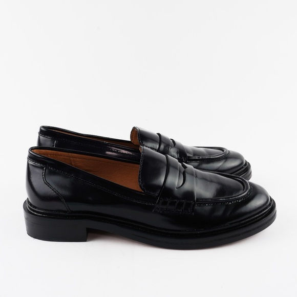 Madewell | Shoes | Madewell The Vernon Loafer In True Black Leather ...